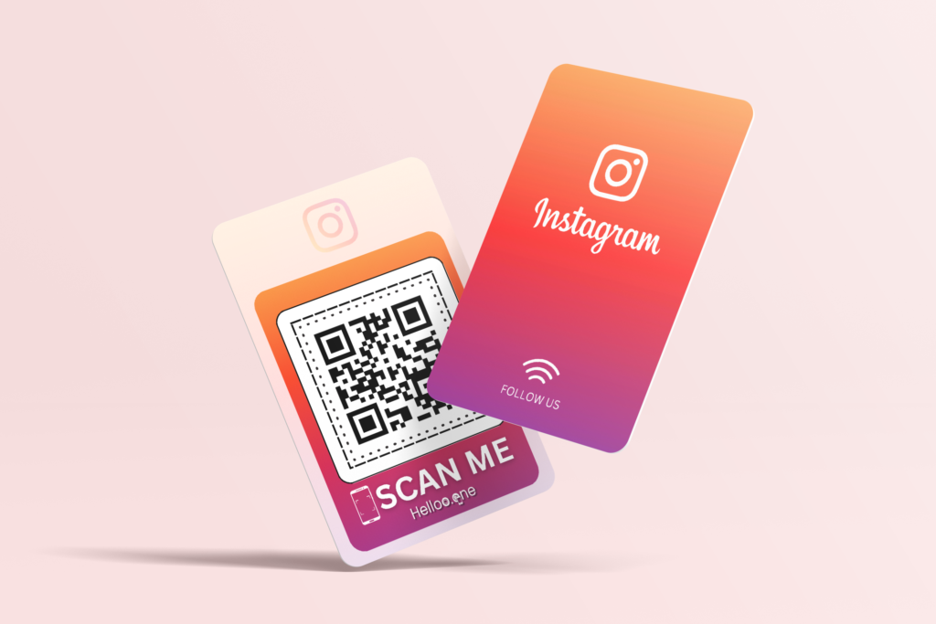 Instagram NFC Card - Increase Your Followers 10x
