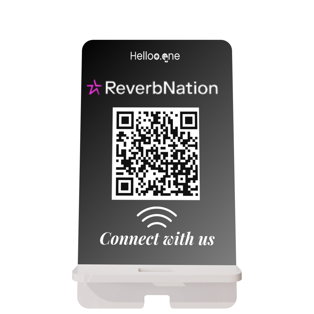 ReverbNation NFC Standee: The #1 Tool for Fan Engagement