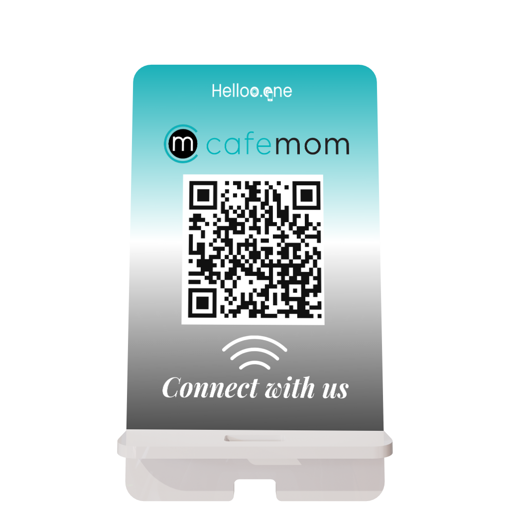 Cafemom NFC Standee: Drive 10% More Participation